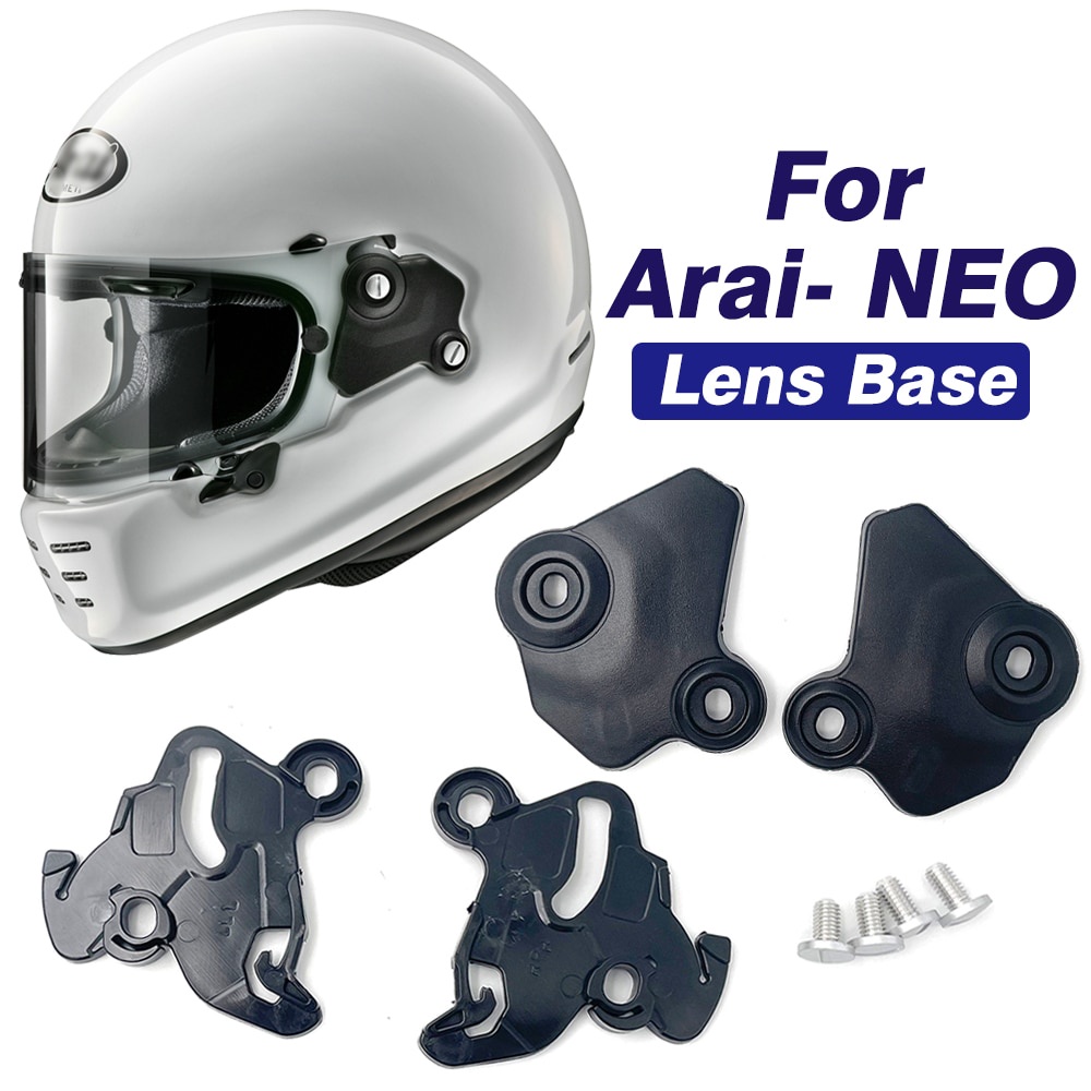 For ARAI NEO Motorcycle Helmet Accessories Visor Lens Base Plate Left ...