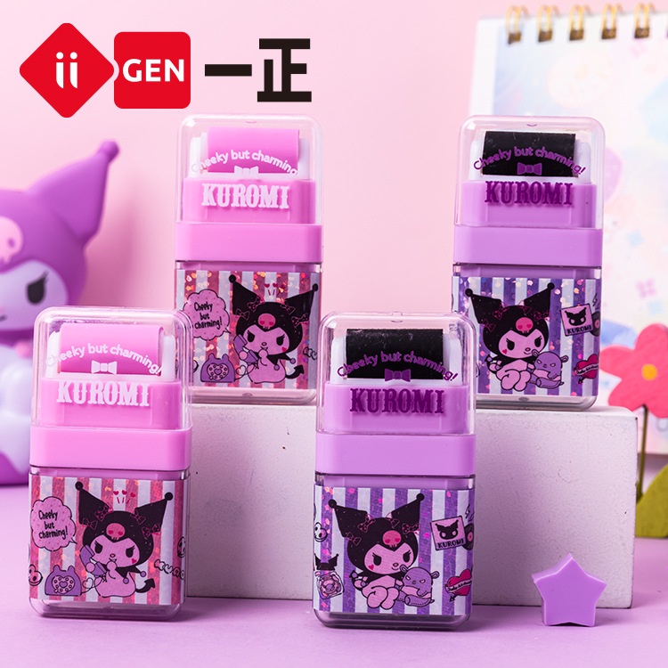 Sanrio kuromi cinnamoroll roller eraser, student correction, cute creative eraser(1.8) | Shopee ...