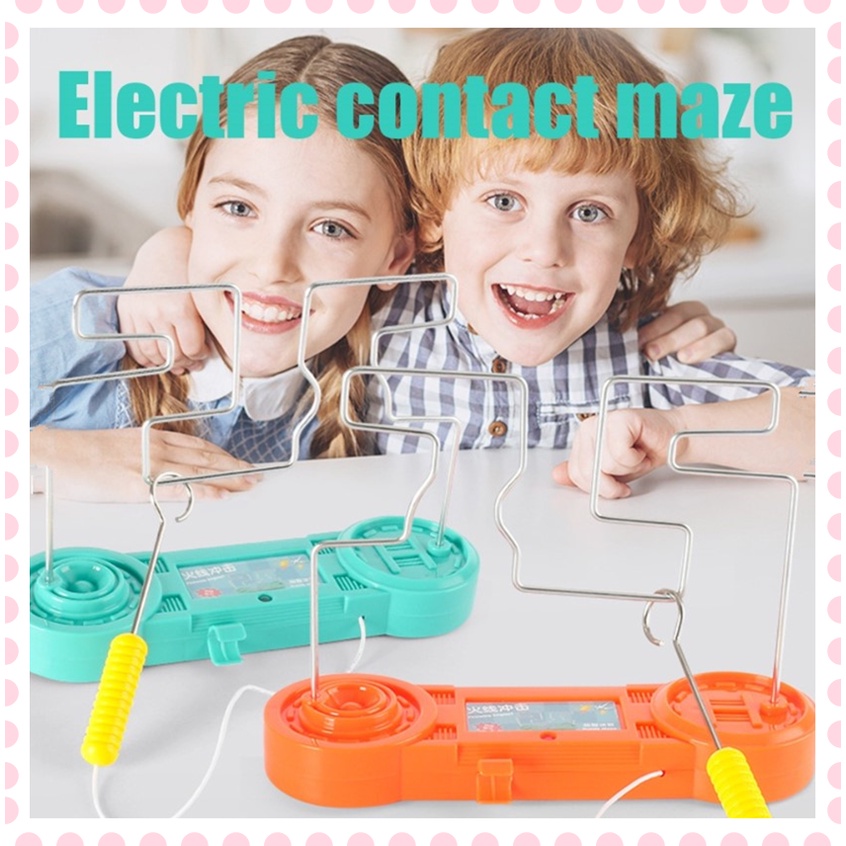 Kids Electric Collision Maze Toy Education Circuit Science Experiment ...