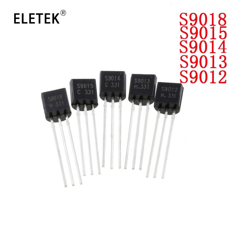 50pcs TO92 New Triode Transistor IC S9012 S9013 S9014 S9015 S9018 ...