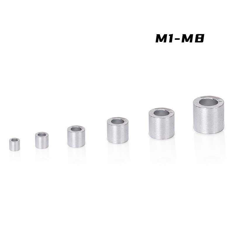 M1M1.2M1.5M2M3M4M5M6M8 aluminum sleeve single tube crimping wire rope ...