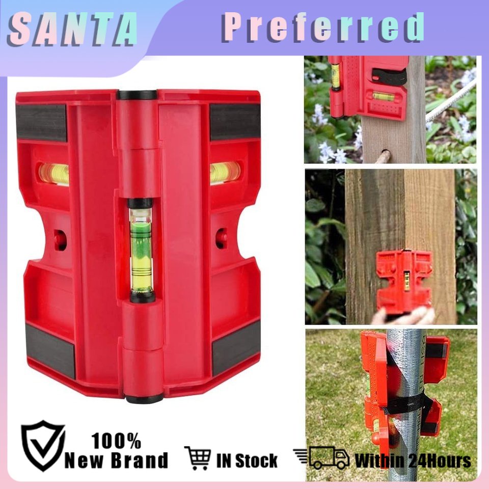 Adjustable Fence Post Pipe Horizontal Vertical Angle Ruler Foldable ...