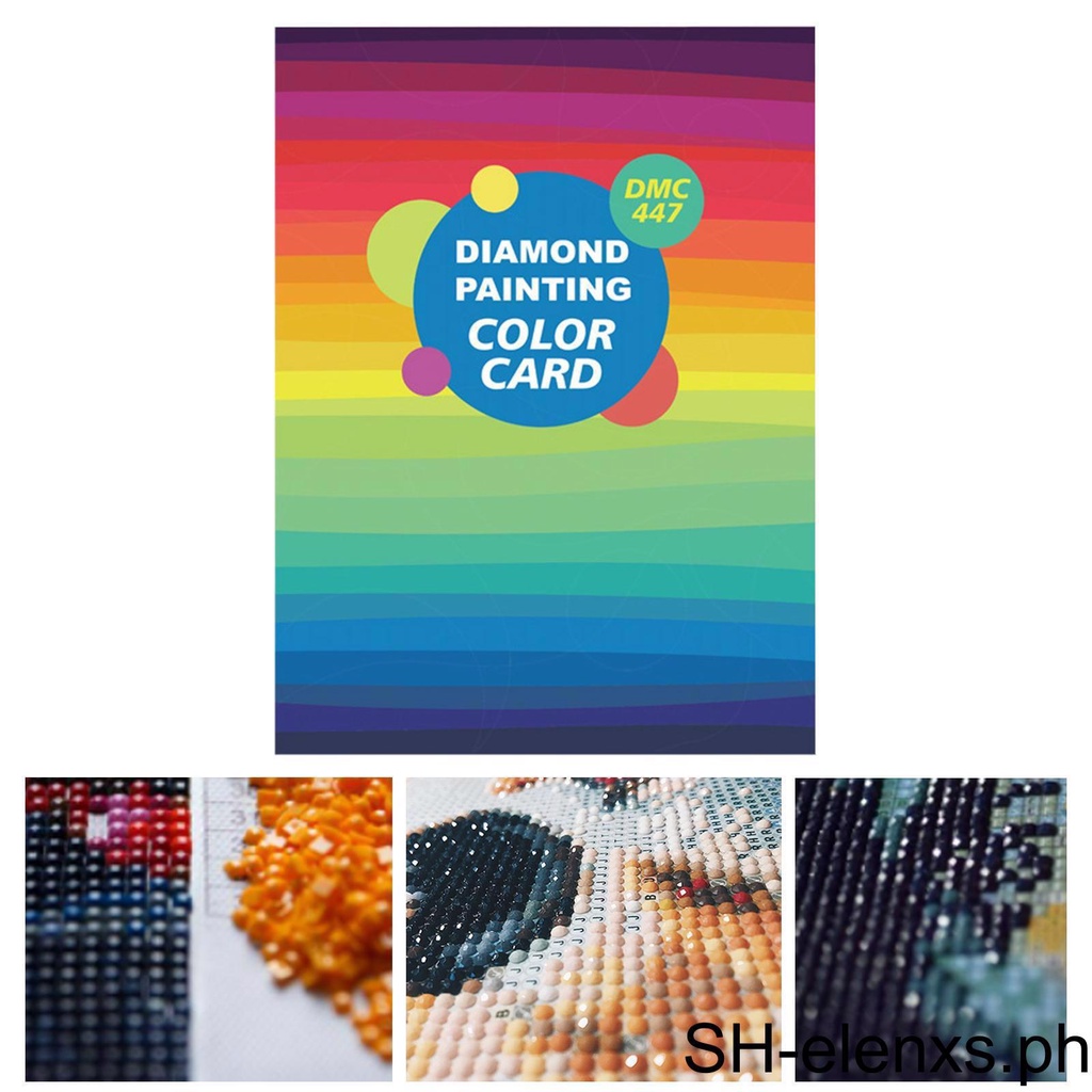 DMC Color Chart for Diamond Painting Diamond Tools Reference 5D Book ...