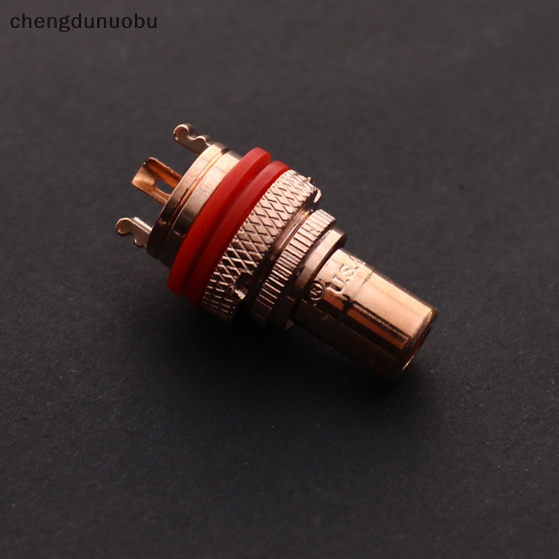 chengdunuobu 1Pcs/1Pair Copper CMC RCA Female Terminal Jack Socket AV ...