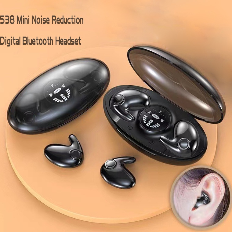MD538 Mini Noise Reduction Digital Display Bone Conductor Bluetooth ...