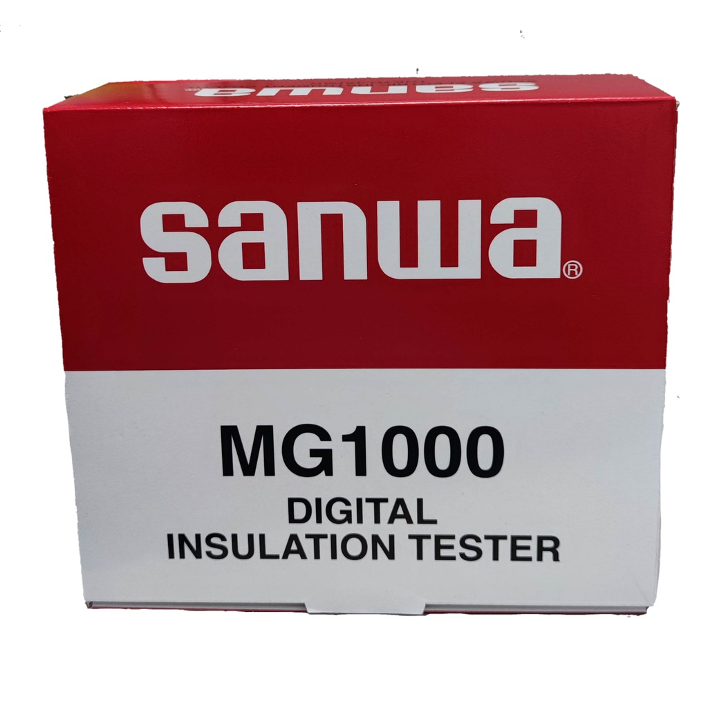 SANWA Digital Insulation Tester 1000V AC 4000 Mega Ohms - MG1000 ...