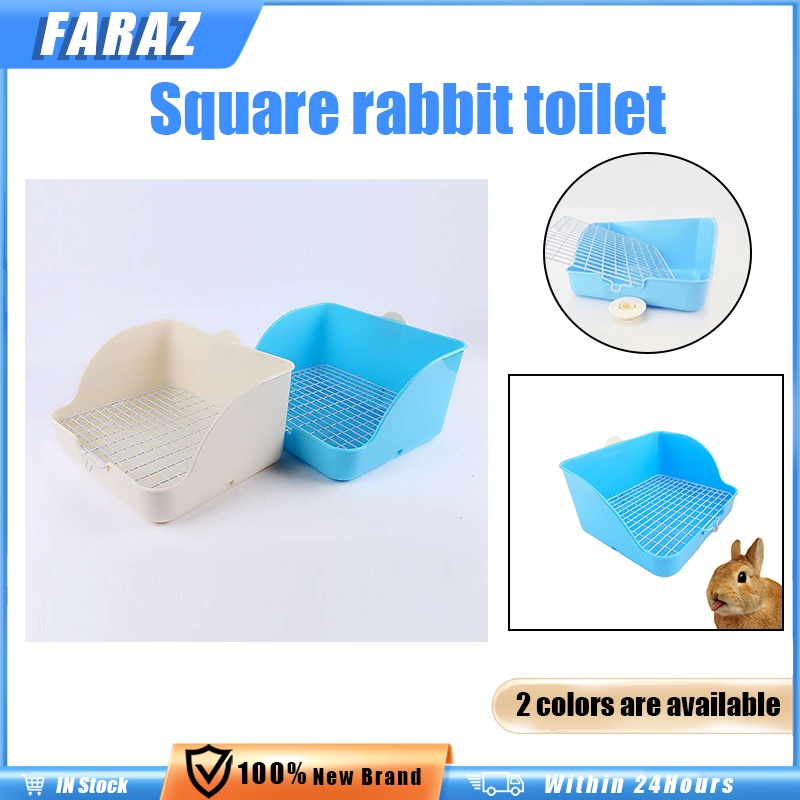 Large Rabbit Toilet Trainer Square Mesh Potty Leakage Prevention Corner ...