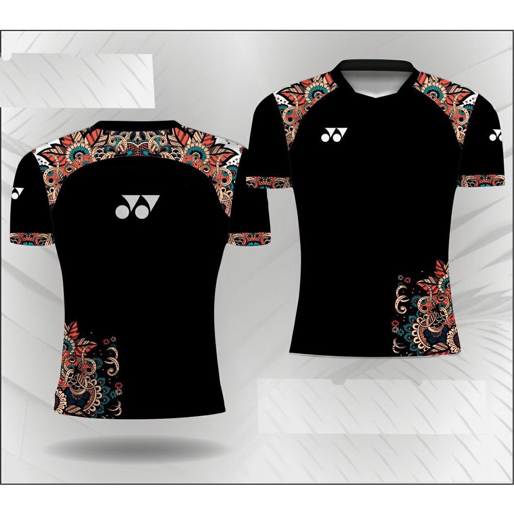 Badminton Jersey badminton Jersey yonex batik badminton Shirt | Shopee ...