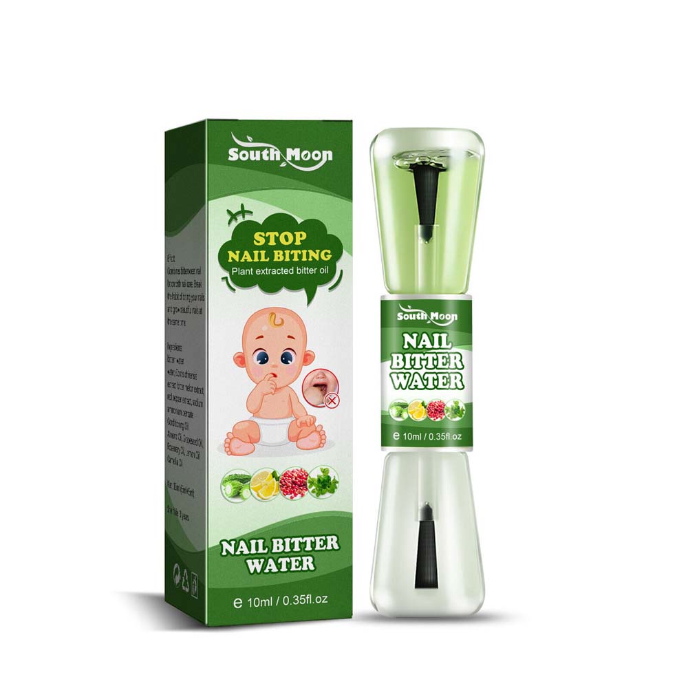 NO BITE Nail Cuticle Care Stop Biting Bitter Non Toxic Polish 10ML ...