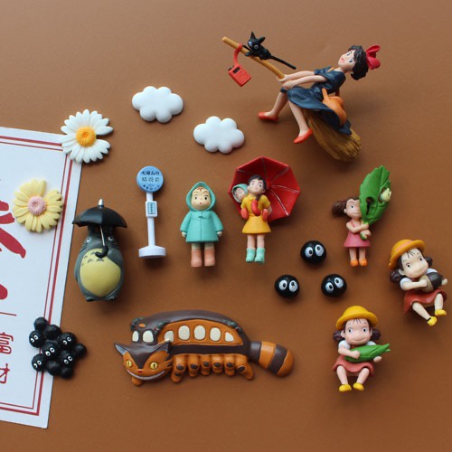 MY NEIGHBOUR TOTORO Mini Cute Fridge Magnet Ref Magnets Cute Cartoon ...