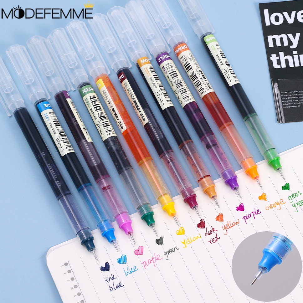 [ Featured ] 1 Pc 0.5mm Student Stationery / Black Signature Pen ...