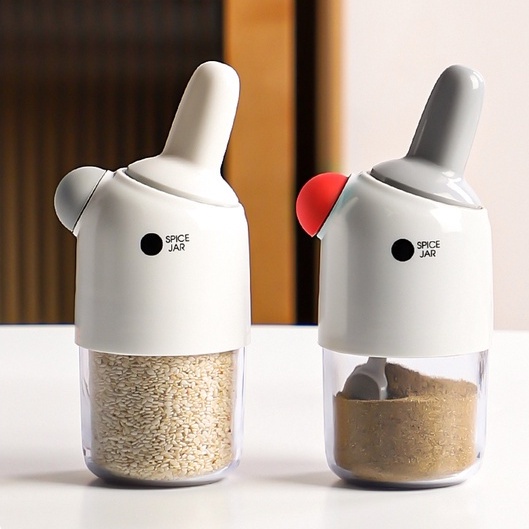 Kitchen Seasoning Jar Multi-function Household Salt Shaker Seasoning ...