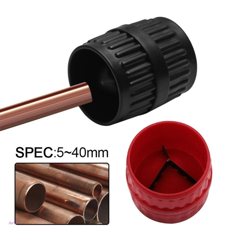 AOTO Inner Outer Pipe Reamer 3 16 to 1-1 2 PVC Pipe Reamer Metal ...