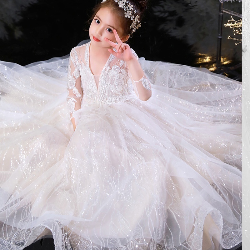 Formal Party Dress for Kids Girls Size 3 To 14 Year Fashion Prom Teen ...
