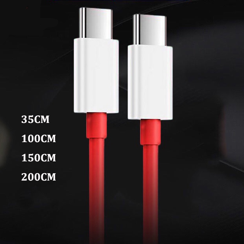 For Oneplus Usb C To Type C Cable Warp Charge Pd Type C Cord Line For ...