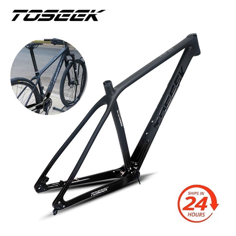 TOSEEK MTB Carbon Mountain Bike Frame 29/27.5er Bicycle Frameset 15/17 ...