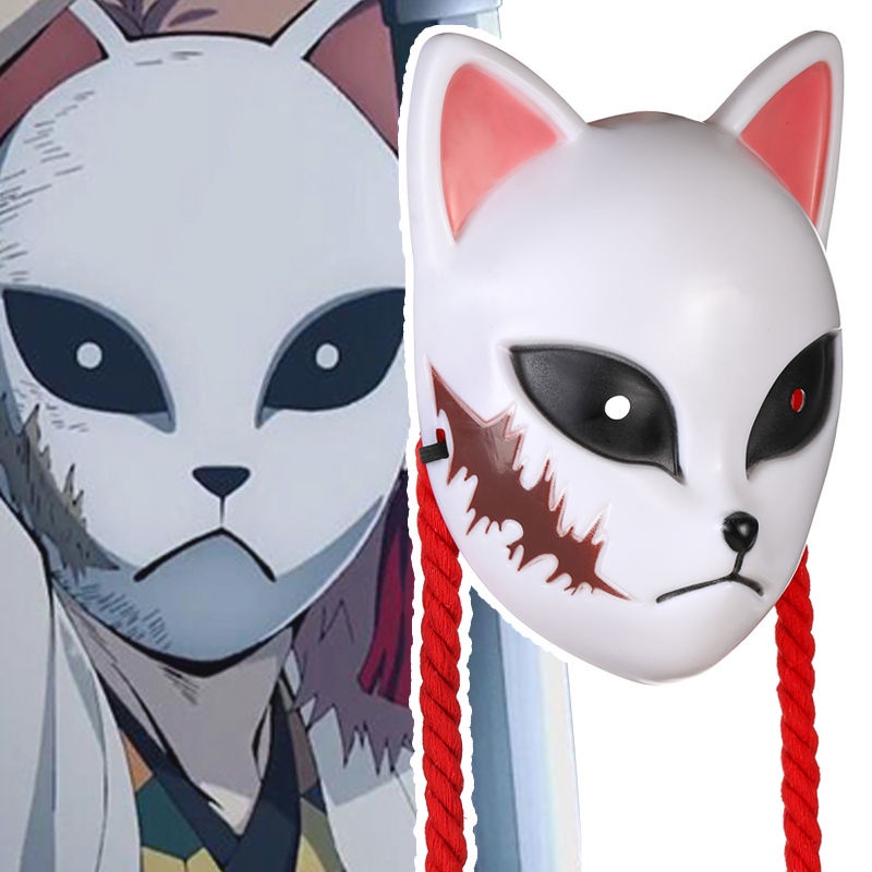 Demon Slayer Tanjiro Sabito Makomo mask cosplay cosplay props.2 ...