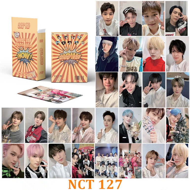50-55pcs/box NCT 127 DREAM New Album ISTJ Photocards DoJaeJung Laser ...