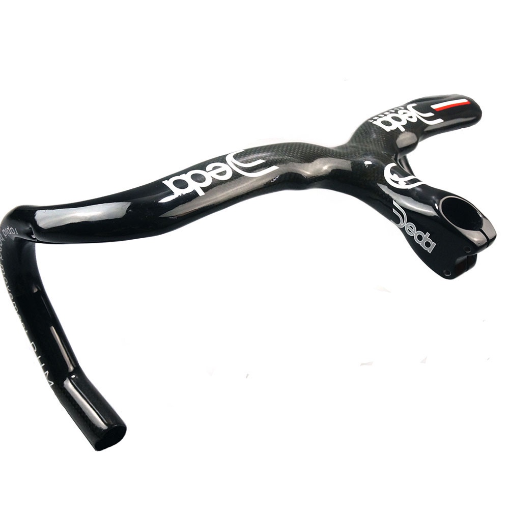 DEDA Full Carbon Fiber Road Bicycle Handlebar Integrated Bent Bar ...