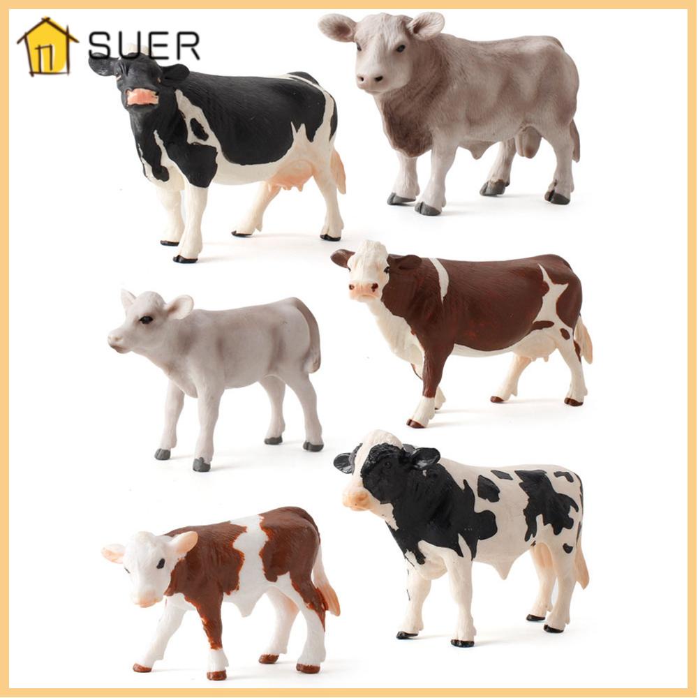 SUER 1pcs Gifts Simulated Animal Figurines Educational Toy Miniatures ...