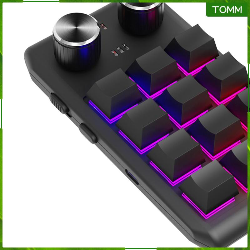 [Wishshopehhh] 12 Key Bluetooth Custom Shortcuts RGB LED Hotswap ...