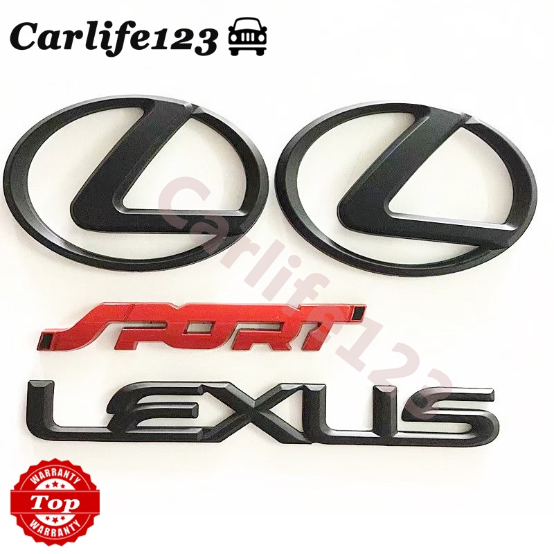 Lexus 13-19 Rear Tailgate Logo with Facelift Black Is300 200t 250R C300 ...