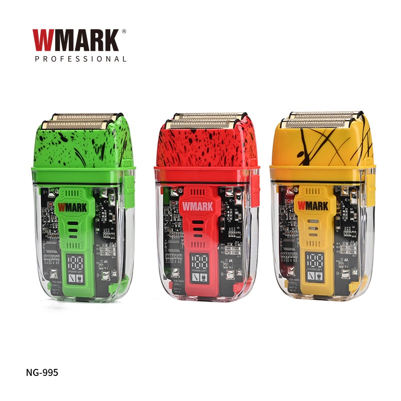 WMARK's new NG-995 transparent body titanium plated blade head ...