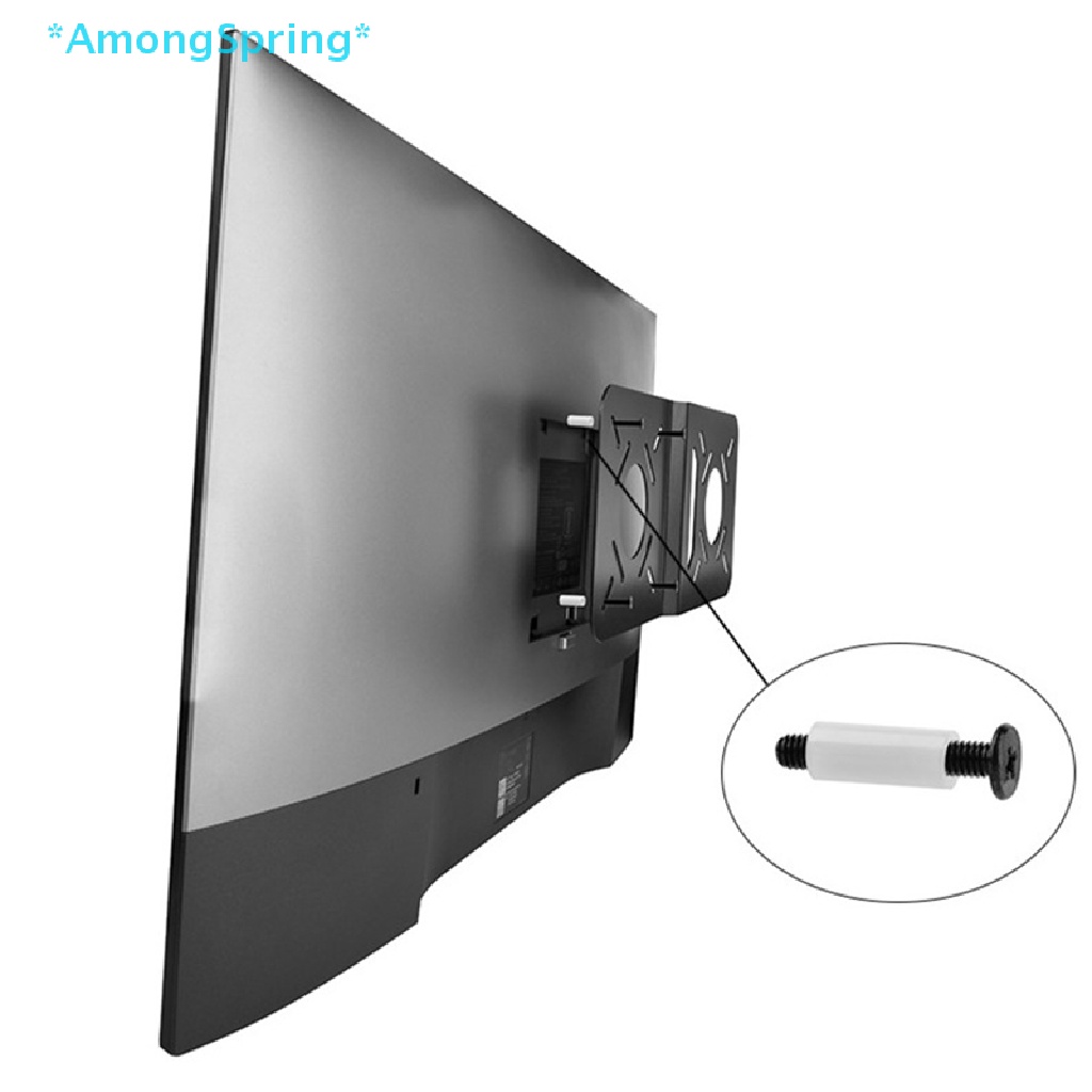 AmongSpring> VESA Mount for Mini PC Mini-Host Hanging VESA Holder PC ...