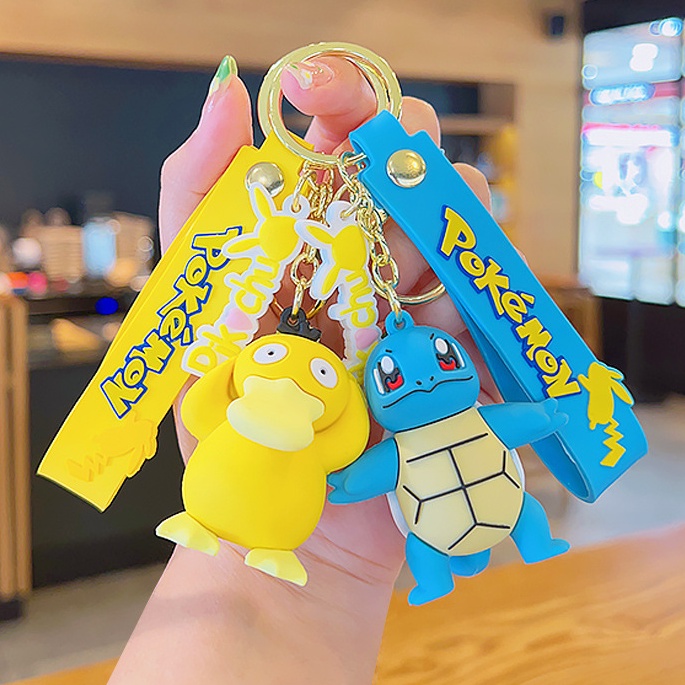 Cartoon Pokémon Pichu Keychain Schoolbag Small Ornaments | Shopee ...