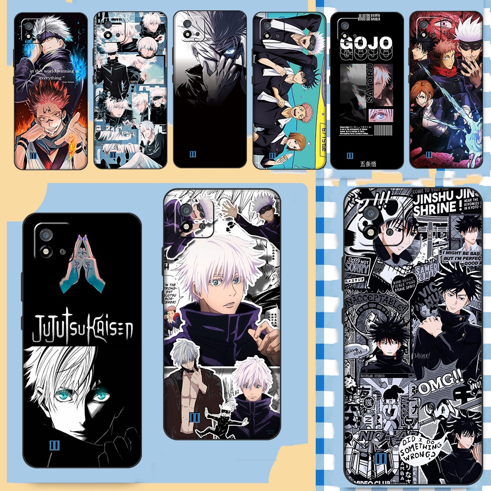 Realme C20 C20A C11 2021 CE16 Jujutsu Kaisen Gojo Satoru Anime Soft TPU ...