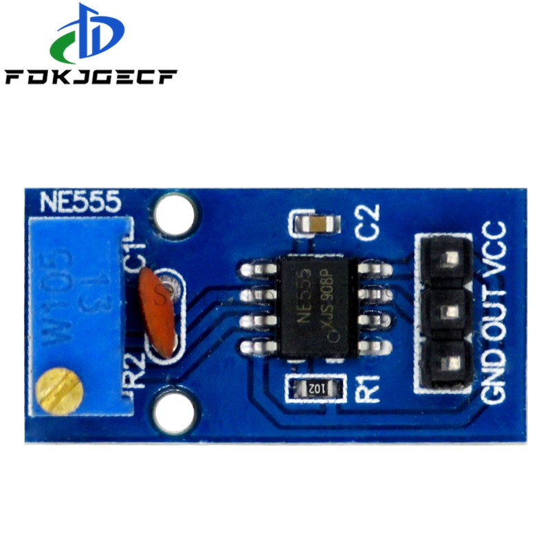 NE555 Adjustable Resistance Frequency Pulse Generator Module Single ...
