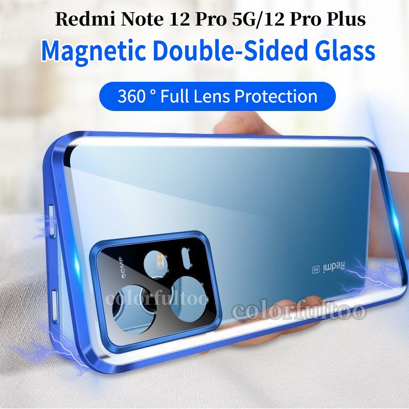 Flip Shockproof Casing For Xiaomi Redmi Note 12 Pro Plus 12Pro+ Note12 Pro Note12Pro 5G Double ...