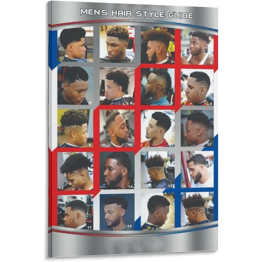 Barbershop Poster Modern Hairstyles For Men Young Children Hairstyles ...