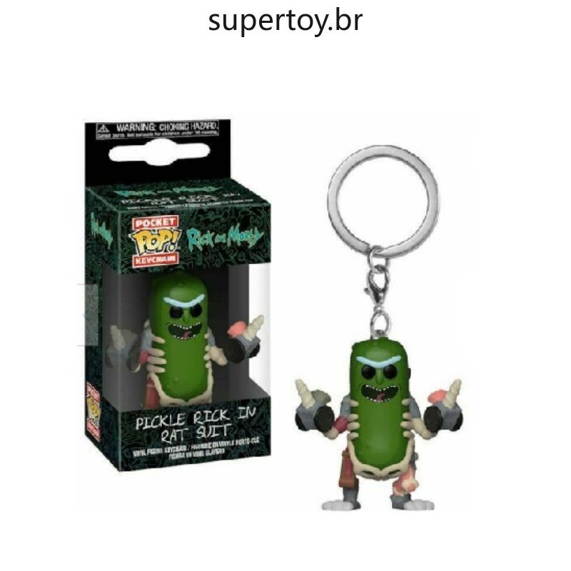 Funko Pop Keychain: Rick & Morty - Pickle Rick | Shopee Philippines