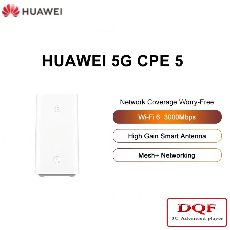 Huawei Brovi 5G CPE 5 H155-381 Wireless Router Modem 3.6Gbps 5G NSA/SA Wi-Fi 6 Mesh+ Router ...