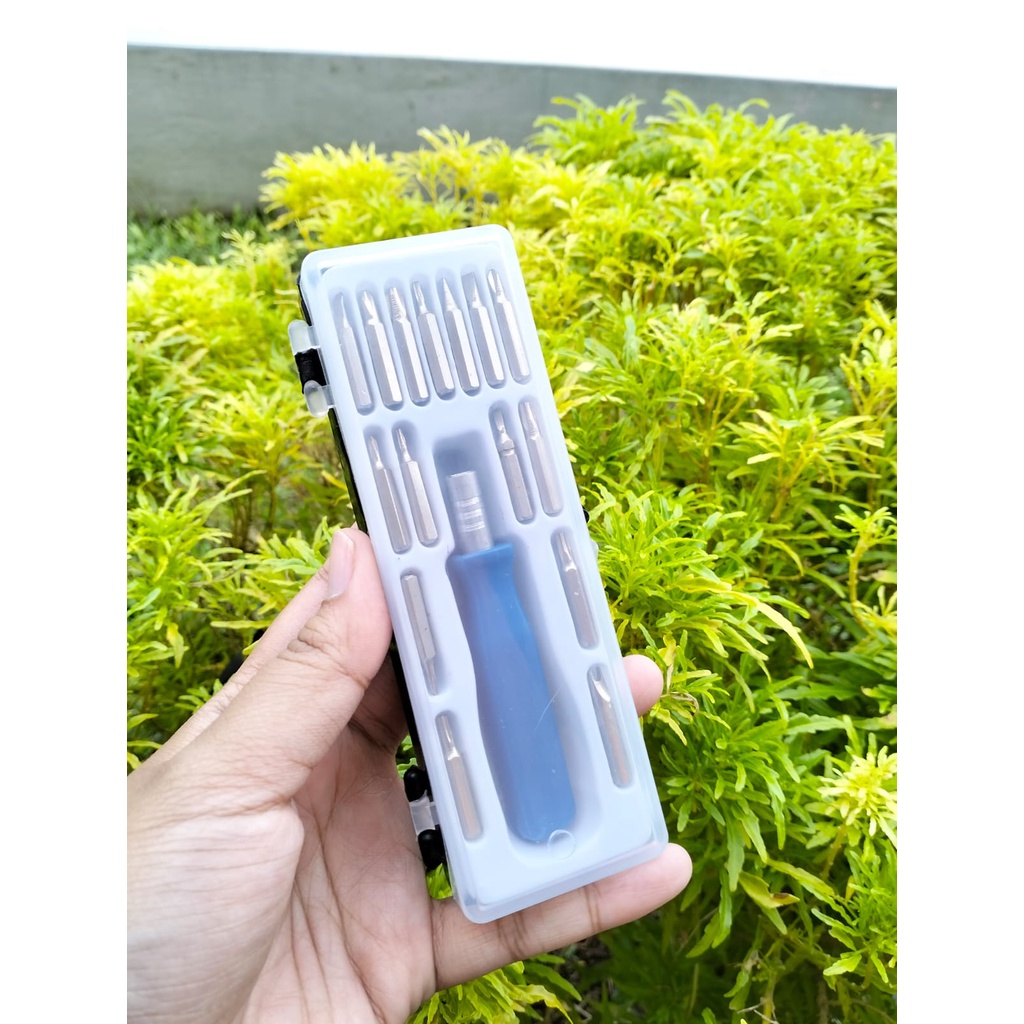 BOLT OPENER ETC SCREWDRIVER SET 16 IN 1 BOX PORTABLE MULTIFUNCTIONAL ...