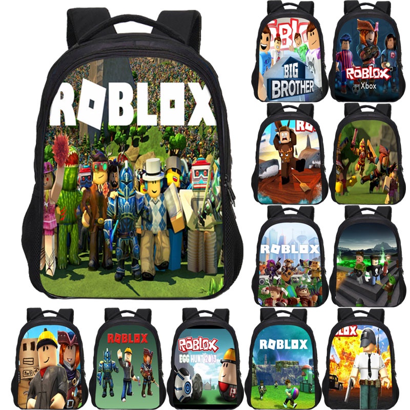 Roblox Student Bag Korean Student Backpack Bag Backpack Cartoon School ...