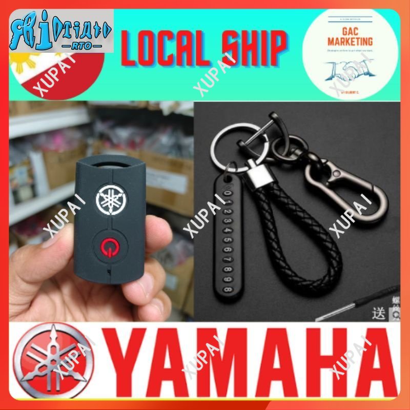 RTO Yamaha Nmax 2020-2023 Aerox S, Sniper 155 Keyless Remote Key Cover ...