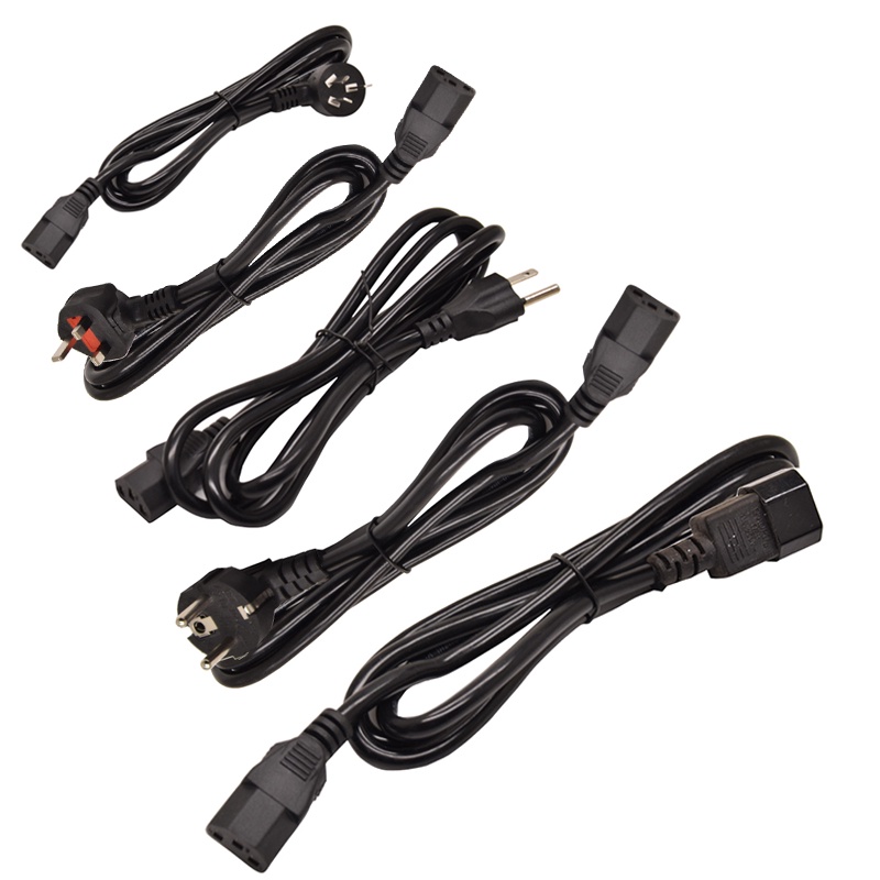 C13 power cord IEC 320 1.5 meter PC computer monitor printer TV PDU ...