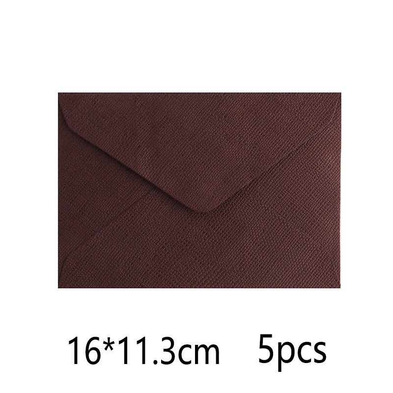 5/10pcs DIY Retro Hemp Texture Mini Paper Envelopes for Wedding ...