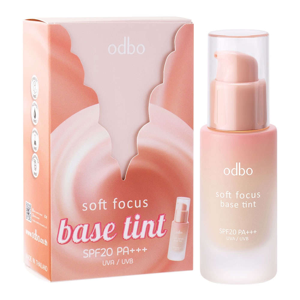 ODBO Soft Focus Base Tint SPF20 PA +++15g. OD4004 Tinted Skin For | Shopee Philippines