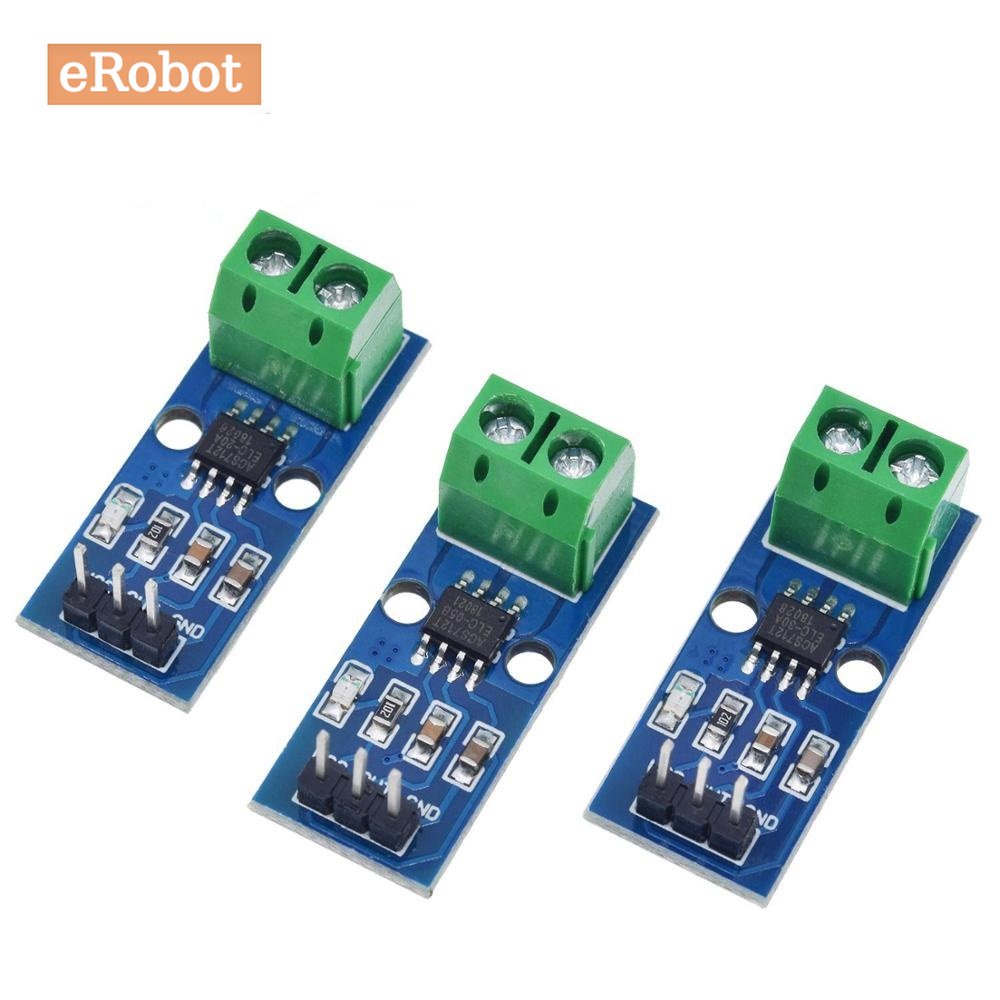5A 20A 30A Hall Current Sensor Module ACS712 Module for Arduino ...