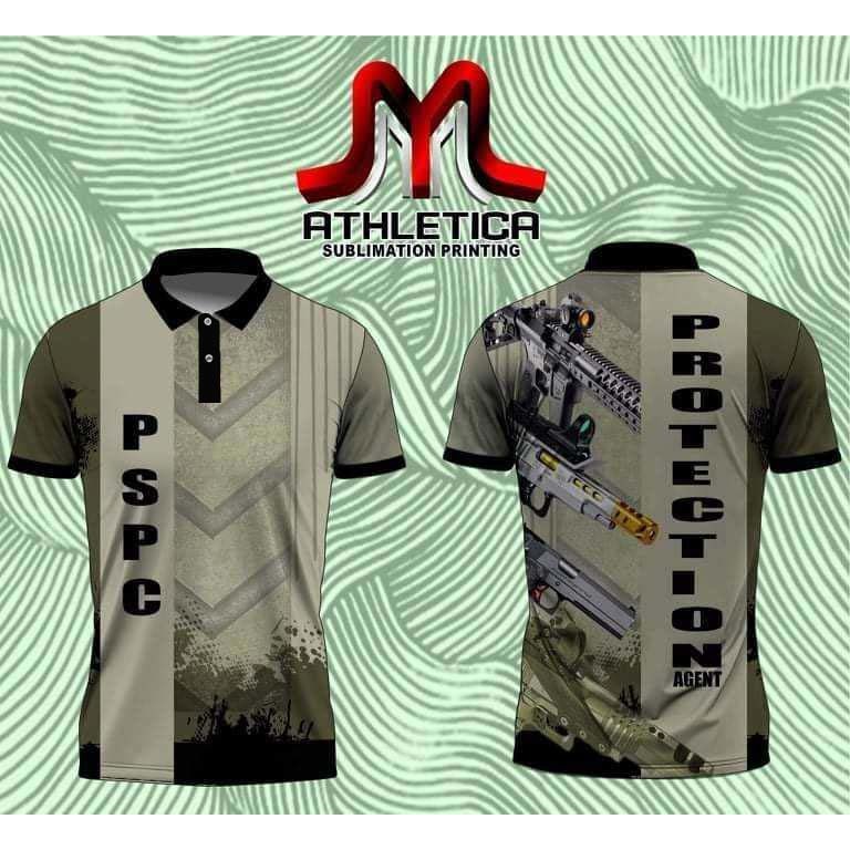 PROTECTION AGENT HIGH QUALITY FULL SUBLIMATION Poloshirt | Shopee ...