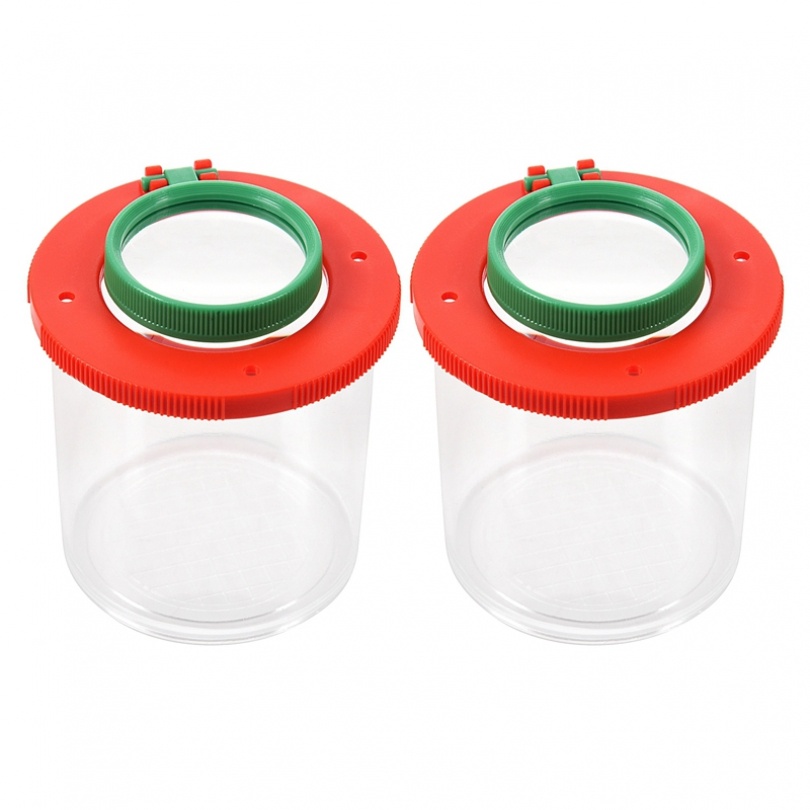 2pcs Handheld Bug Catcher Magnifying Insect Box for Kids, Portable ...