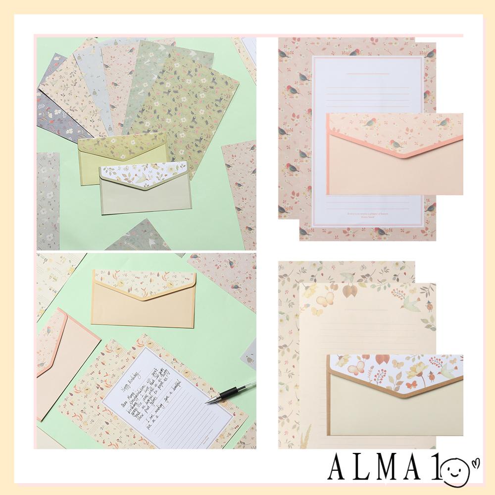 ALMA Lovely Letter Stationery School Office Supplies Differrent Design ...