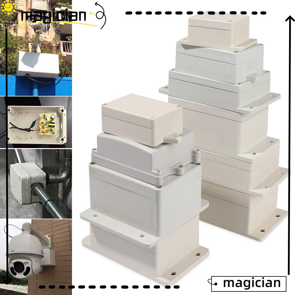 MAGIC White Electronic Project Boxes Plastic ABS Instrument Parts ...