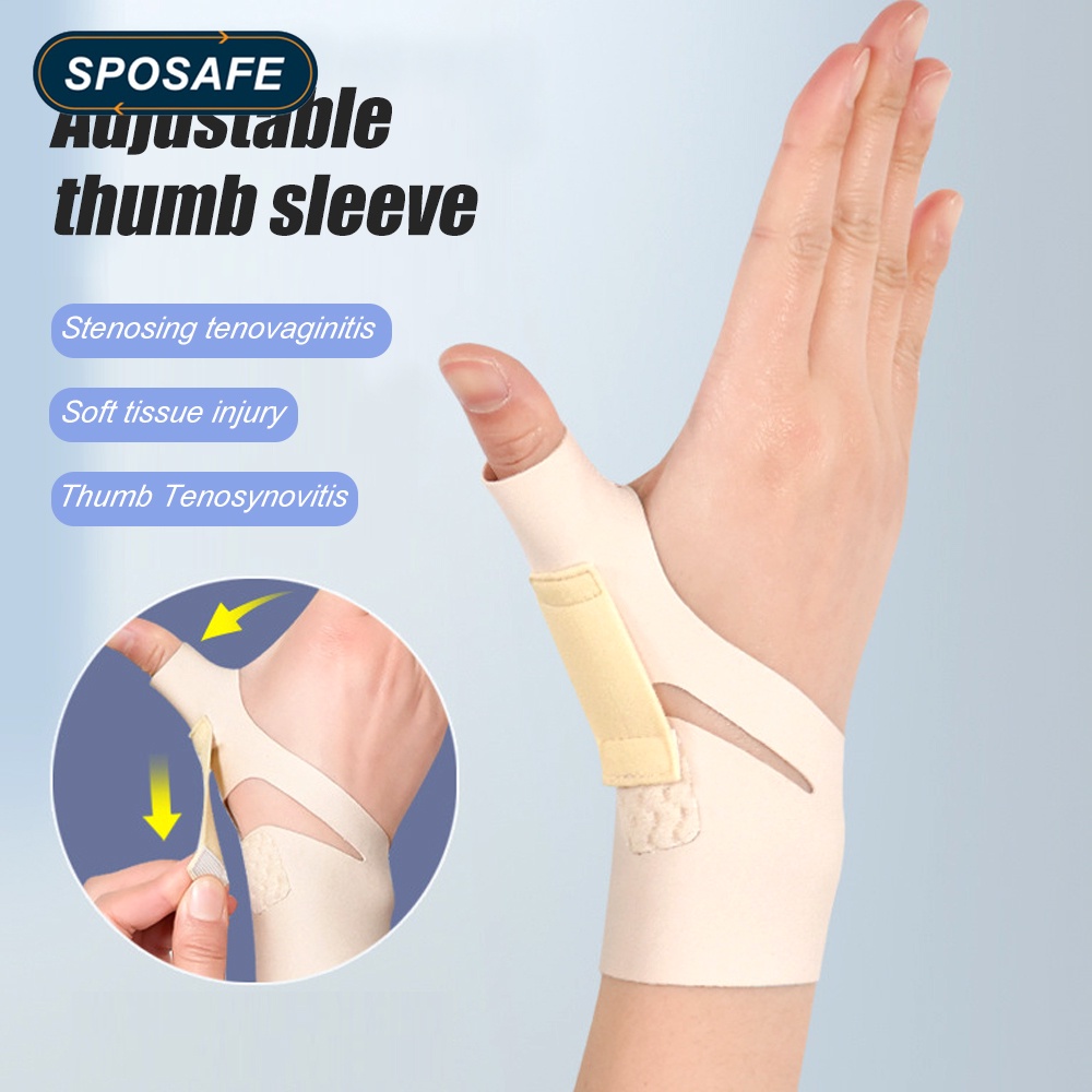 SPOSAFE 1 Pcs Compression Thumb Brace for Arthritis, Tendonitis, Carpal ...