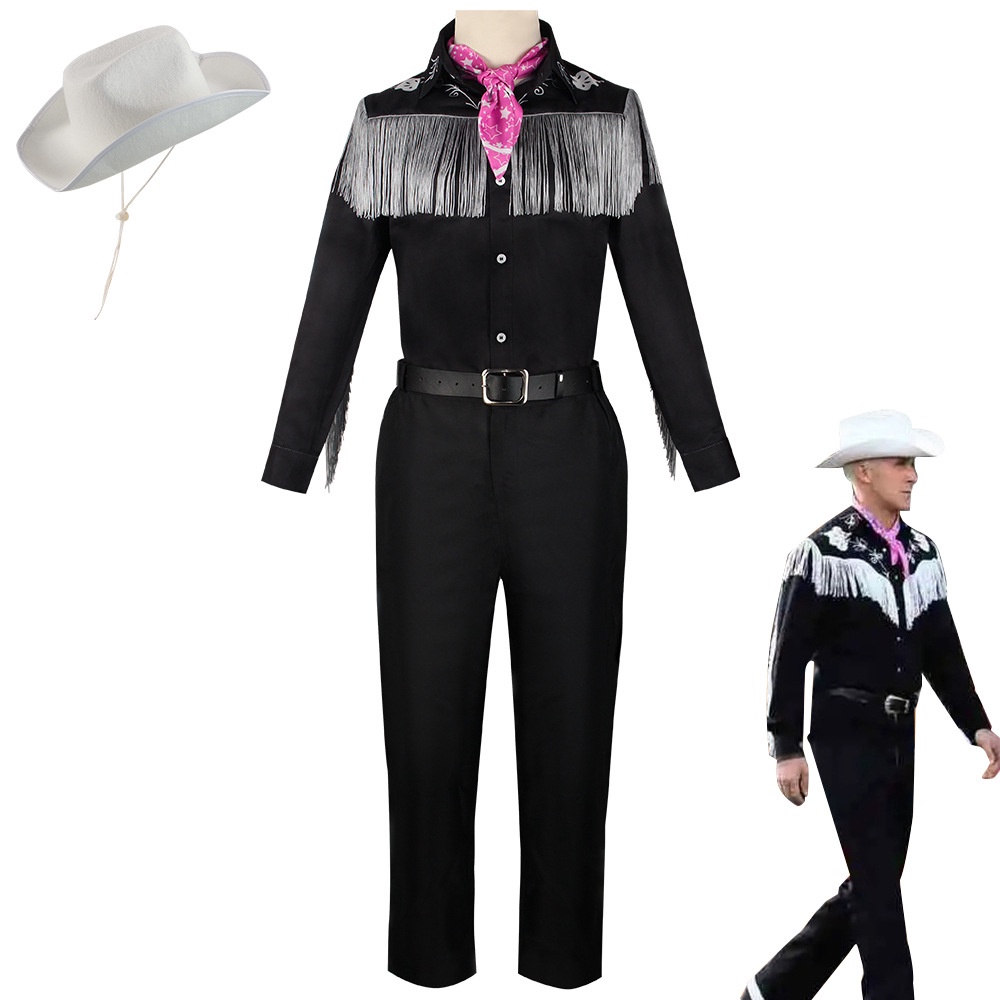 2023 Barbie Movie Real cos Suit Barbie Ken cosplay Suit | Shopee ...