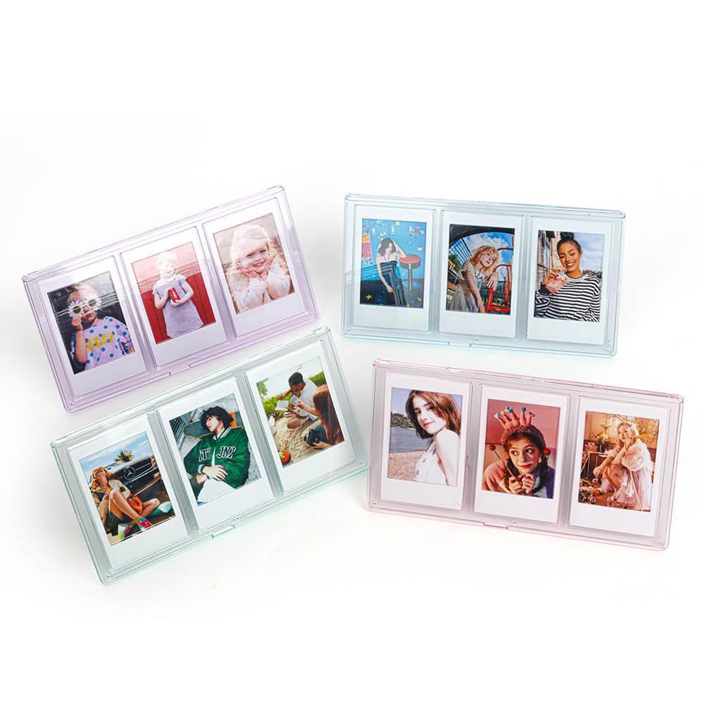 CAIUL 3in1 Mini Photo Frame Multi-color Picture Frame for 3-inch Films ...