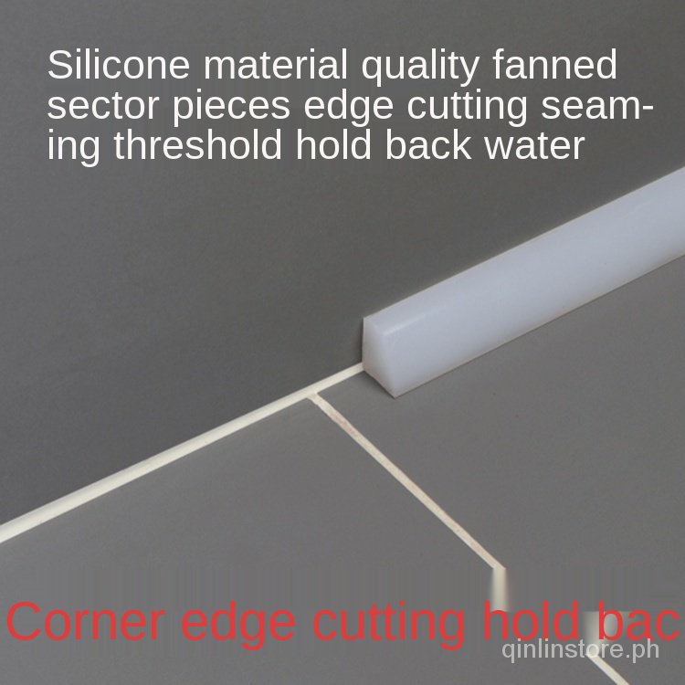 Fan Corner water retaining strip bathroom kitchen corner gap edge ...